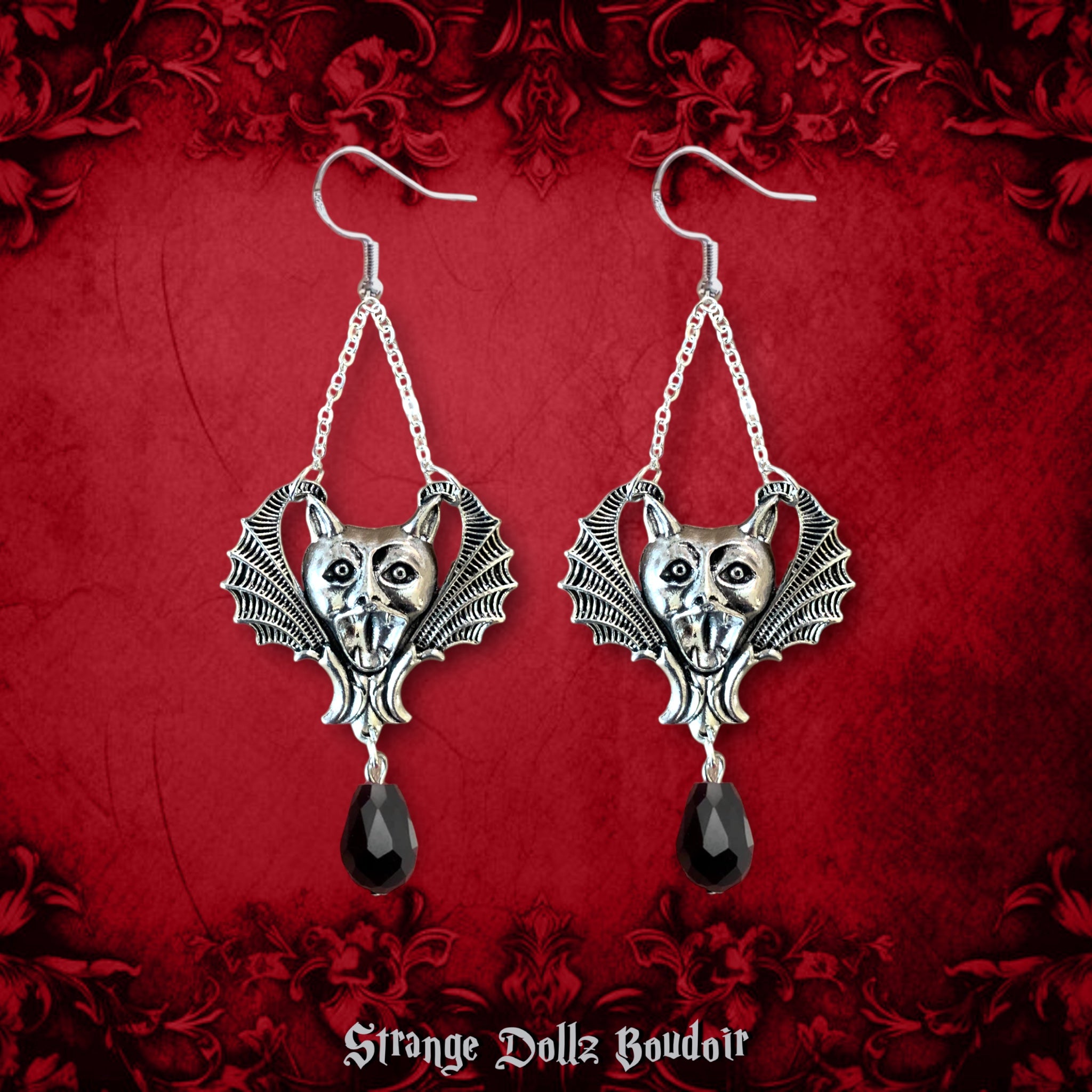 Gothic, spooky and cute accessories by Strange Dollz Boudoir